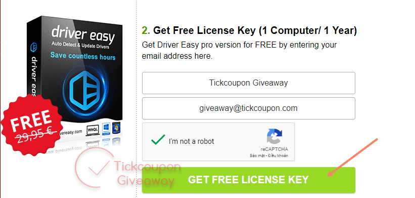 Get license key Driver Easy Pro for 1 year - Giveaway Key