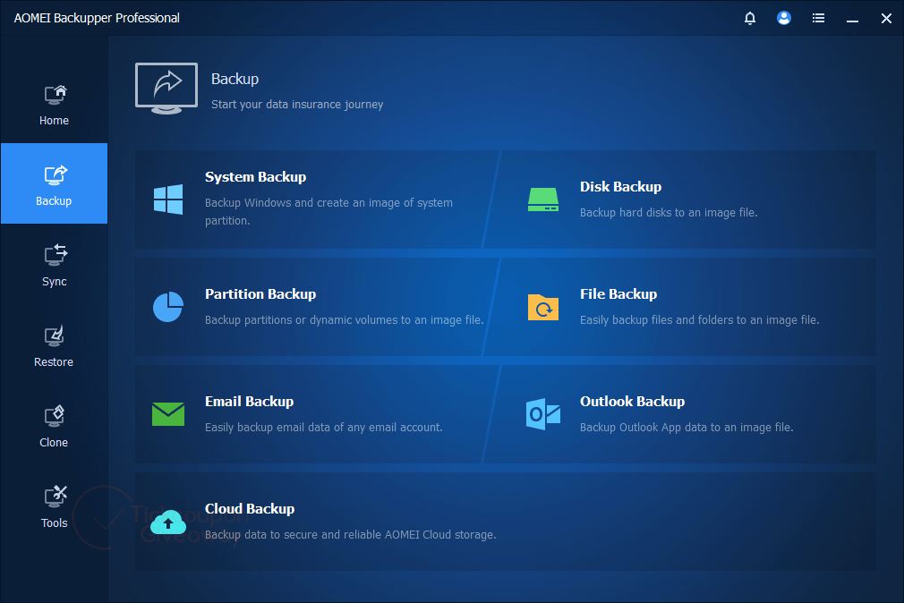 AOMEI Backupper Professional 1-Year License Key Free