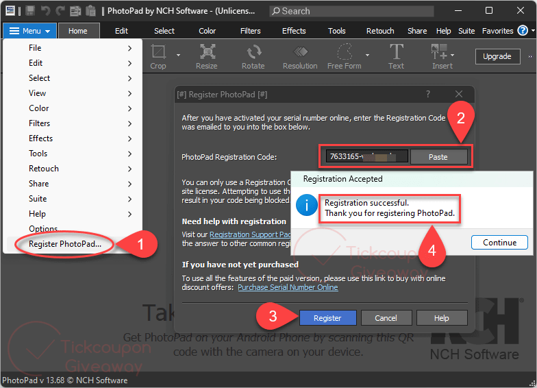 Giveaway: PhotoPad Photo Editor License Key for Free